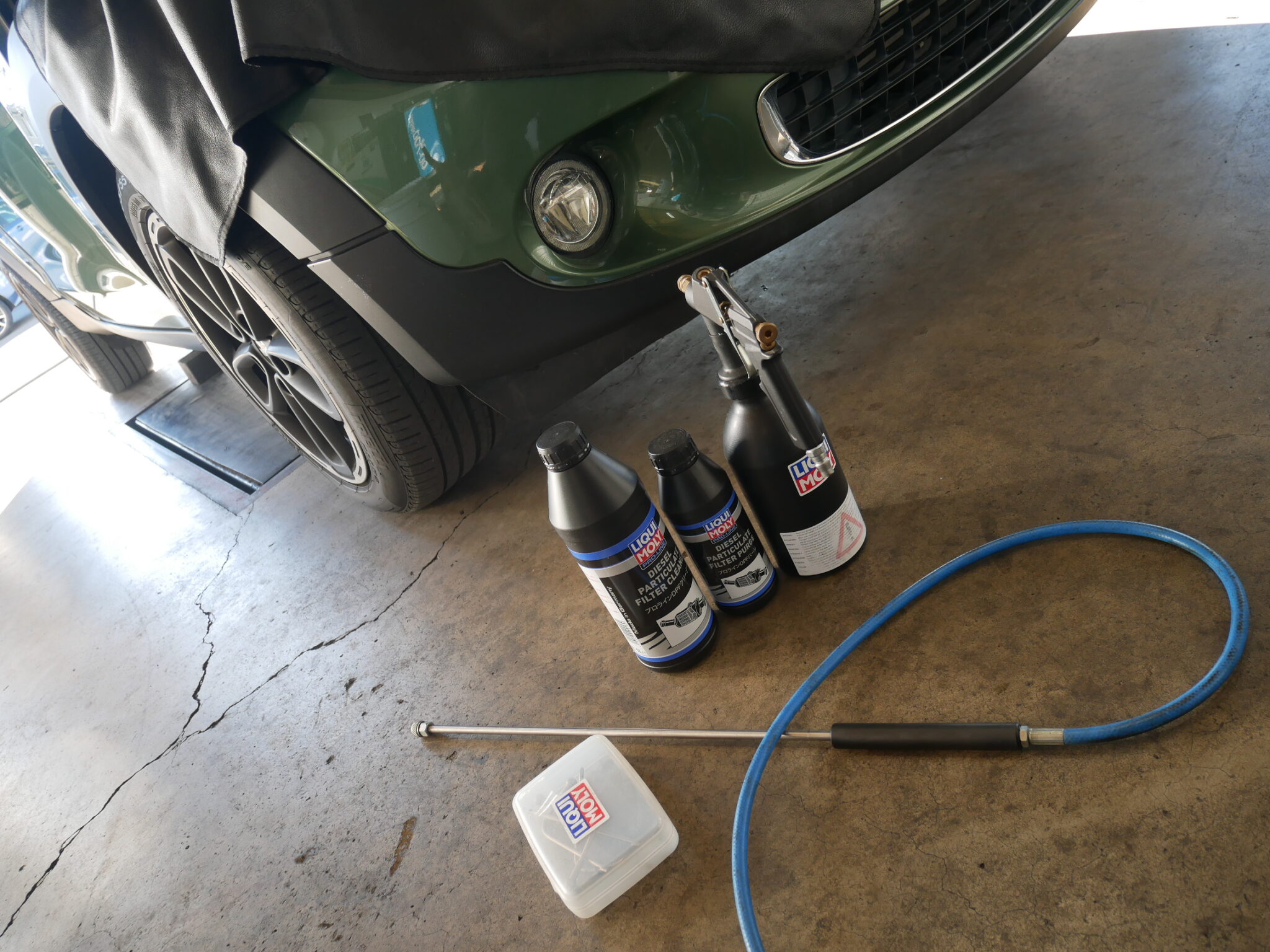 MINI R60ペースマン リキモリDPFクリーニング施工 | B Plus【ビープラス】 BMW Professional Shop